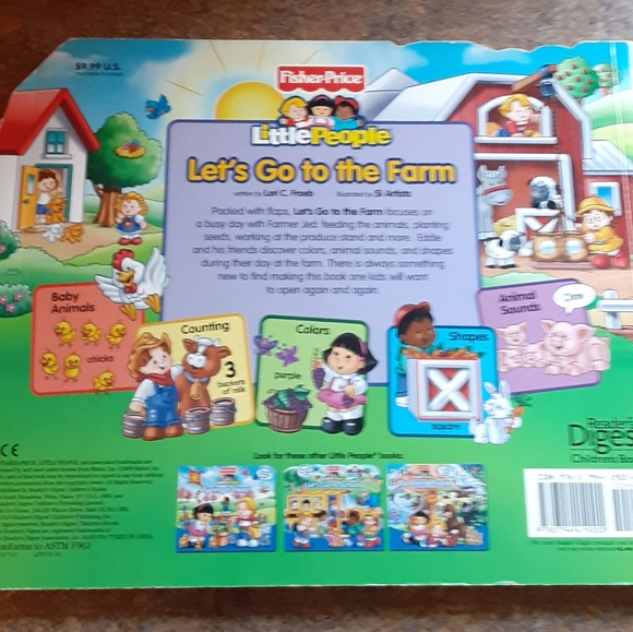 Fisher-Price | Other | Fisher Price Little People Harcover Books Set ...